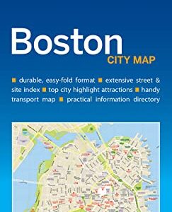 Lonely Planet Boston City Map 1