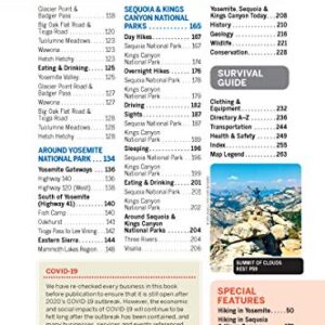 Lonely Planet Yosemite, Sequoia & Kings Canyon National Parks 6 (National Parks Guide)