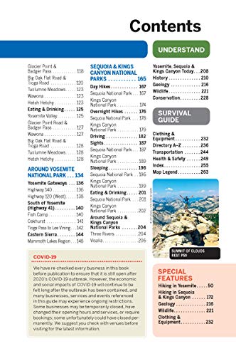 Lonely Planet Yosemite, Sequoia & Kings Canyon National Parks 6 (National Parks Guide)