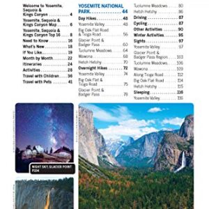 Lonely Planet Yosemite, Sequoia & Kings Canyon National Parks 6 (National Parks Guide)