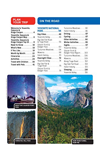 Lonely Planet Yosemite, Sequoia & Kings Canyon National Parks 6 (National Parks Guide)