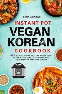 instant pot vegan korean cookbook