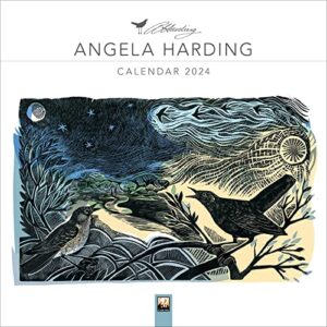 angela harding wall calendar 2024 (art calendar)