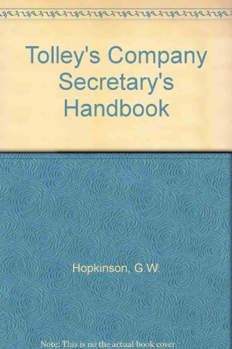 Tolley's Company Secretary's Handbook