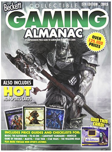 Beckett Collectible Gaming Almanac 2015: A Comprehensive Price Guide to Gaming and Non-Sports Cards (Beckett Gaming Almanac)