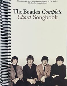 the beatles complete chord songbook