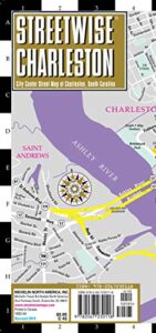 streetwise charleston map - laminated city center street map of charleston, south carolina (michelin streetwise maps)