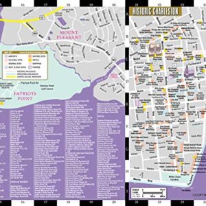 Streetwise Charleston Map - Laminated City Center Street Map of Charleston, South Carolina (Michelin Streetwise Maps)