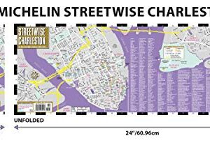 Streetwise Charleston Map - Laminated City Center Street Map of Charleston, South Carolina (Michelin Streetwise Maps)