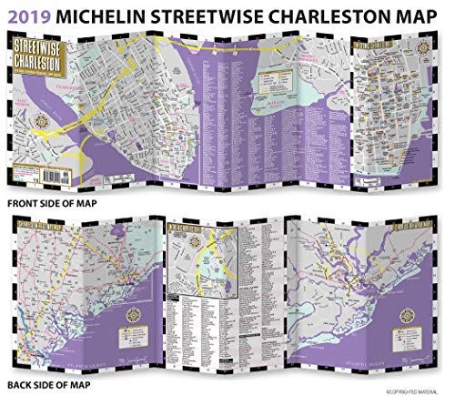 Streetwise Charleston Map - Laminated City Center Street Map of Charleston, South Carolina (Michelin Streetwise Maps)