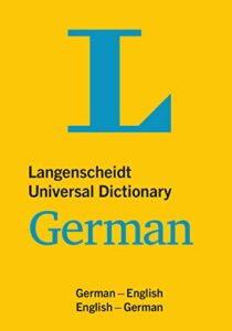 langenscheidt universal dictionary german: german-english/english-german (langenscheidt universal dictionaries) (english and german edition)