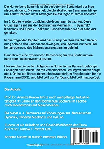 Numerische Dynamik Übungen: Theoretische Grundlagen - Praxisbeispiele Numerische Modellbildung (German Edition)