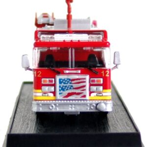 Pierce Dash Top Mount Pumper Fire Truck Diecast 1: 64 Model (Amercom GB-16)