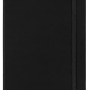 Moleskine Classic Notebook, Hard Cover, Large (5" x 8.25") Plain/Blank, Black, 240 Pages