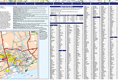 Yorkshire A-Z Visitors Map