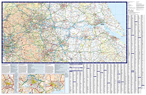 Yorkshire A-Z Visitors Map