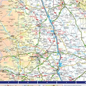 Yorkshire A-Z Visitors Map