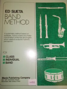 ed sueta band method - baritone treble clef book 2