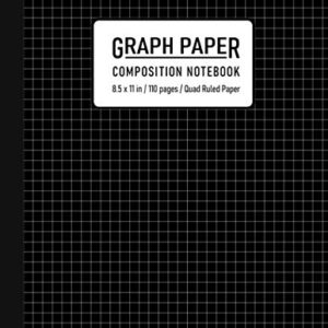 Graph Paper Composition Notebook: Grid Paper Notebook, Grid Paper for Math and Science Students, Quad Ruled 4x4 ( 110 Pages, 8.5 x 11)