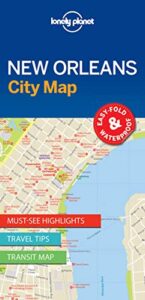 lonely planet new orleans city map 1