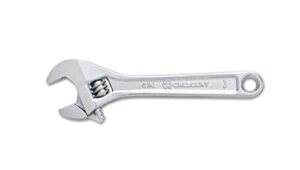 crescent 8" adjustable wrench - carded - ac28vs, chrome