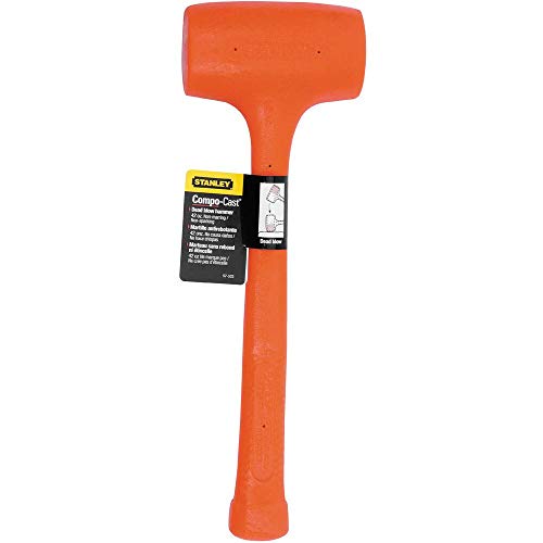 Stanley 57-533 42-Ounce Compo-Cast Standard Head Soft Face Hammer