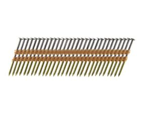 b&c eagle a312x131/22 round head 3-1/2-inch x .131 x 22 degree bright smooth shank plastic collated framing nails (500 per box)