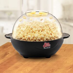 West Bend Popcorn Machine, Stir Crazy Black