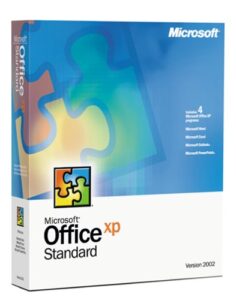 microsoft office xp standard [old version]