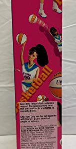 WNBA Basketball Blonde Barbie Doll by Mattel