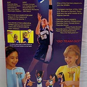 WNBA Basketball Blonde Barbie Doll by Mattel