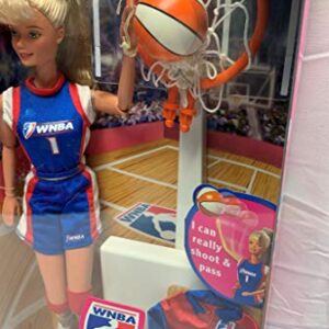 WNBA Basketball Blonde Barbie Doll by Mattel