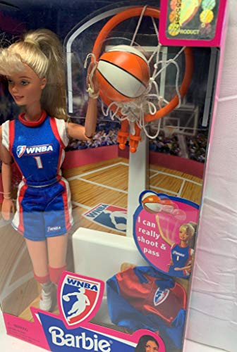 WNBA Basketball Blonde Barbie Doll by Mattel