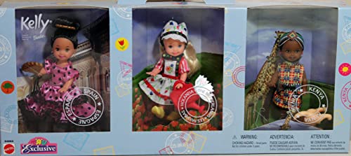 Barbie Kelly Friends of the World 3-Doll Gift Set