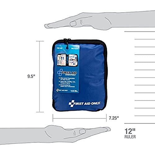 First Aid Only 442 All-Purpose Emergency First Aid Kit for Home, Work, and Travel, 298 Pieces