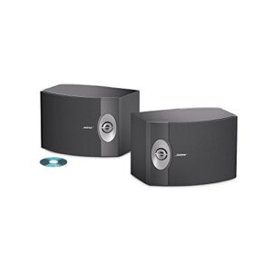 bose 301-v stereo loudspeakers (pair, black)