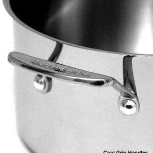 Cuisinart 12-Quart Stockpot w/Lid, Chef's Classic Collection, Silver, 766-26AP1