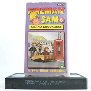 Fireman Sam (vol.6): All In A Good Cause - Bentley The Robot - Children’s VHS