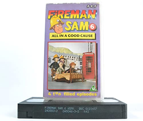 Fireman Sam (vol.6): All In A Good Cause - Bentley The Robot - Children’s VHS