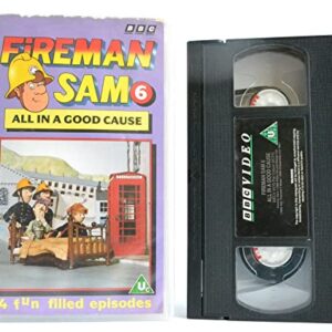 Fireman Sam (vol.6): All In A Good Cause - Bentley The Robot - Children’s VHS