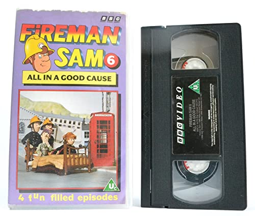 Fireman Sam (vol.6): All In A Good Cause - Bentley The Robot - Children’s VHS