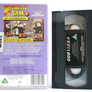 Fireman Sam (vol.6): All In A Good Cause - Bentley The Robot - Children’s VHS