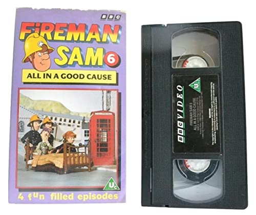 Fireman Sam (vol.6): All In A Good Cause - Bentley The Robot - Children’s VHS