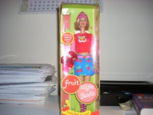 barbie fruit style doll - cherry scented (2002)