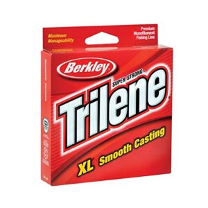 berkley trilene® xl®, clear, 2lb | 0.9kg, 110yd | 100m monofilament fishing line, suitable for freshwater environments