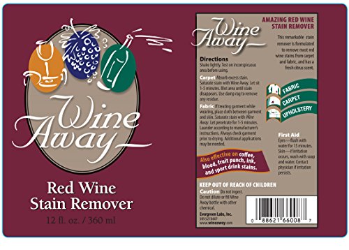 Wine Away Red Wine Liquid Stain Remover, 12– oz