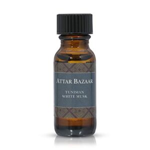 attar bazaar tunisian white musk - 1/2 oz