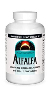 source naturals alfalfa 10 grain dietary supplement - 1000 tablets