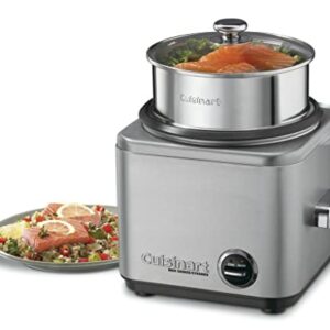 Cuisinart 8-Cup Rice Cooker, Silver, 8-cup