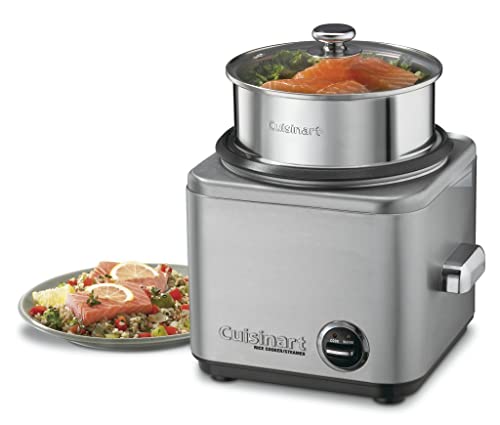 Cuisinart 8-Cup Rice Cooker, Silver, 8-cup